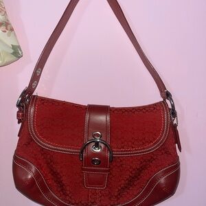 Bags | Coach Soho Red Bag | Poshmark